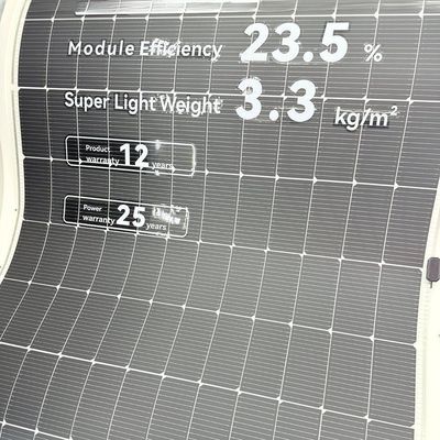 Transparent Flexible 580W Soft Solar Hybrid Inverter BIPV Module ...