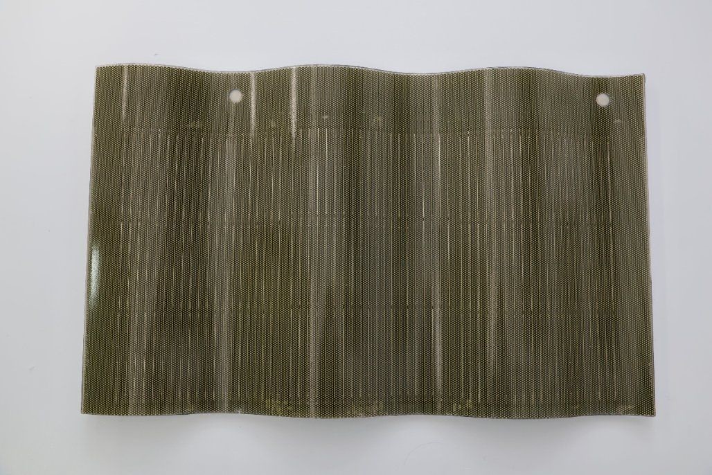 Home House Roof Solar Panel Tile Curved Panel Photovoltaic with Max ...