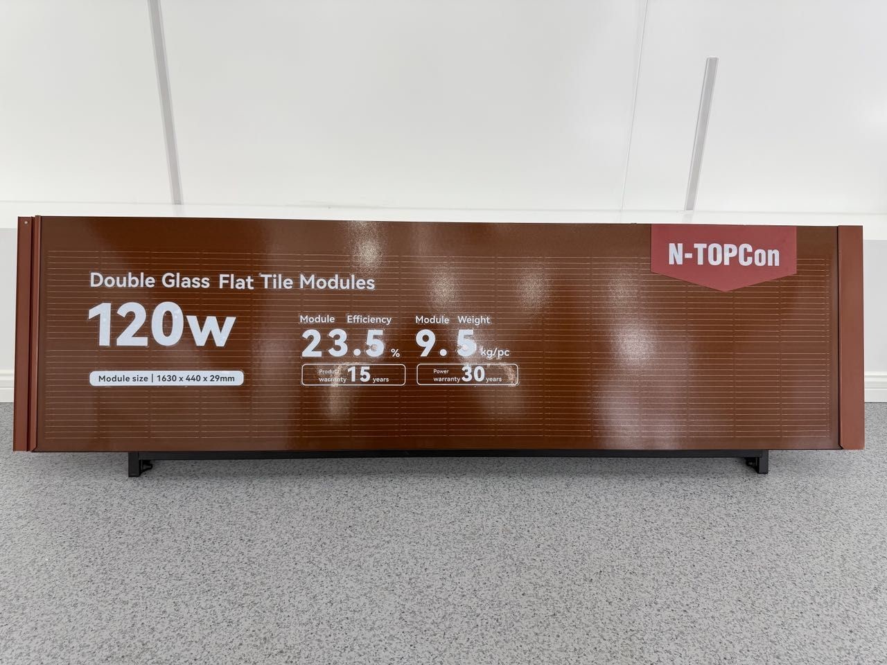 Solar Flat Photovoltaic Roofing Shingles Glass Panel BIPV Integrated ...