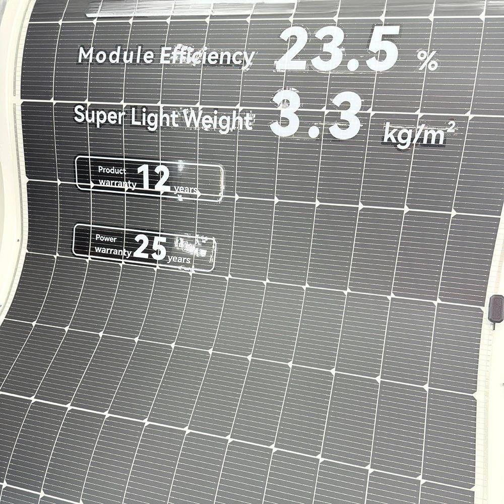 Transparent Flexible 580W Soft Solar Hybrid Inverter BIPV Module ...