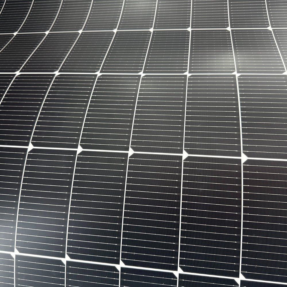 Lightweight and Portable 580W Soft Solar Roof Tiles Hybrid Inverter BIPV Module Photovoltaic ...