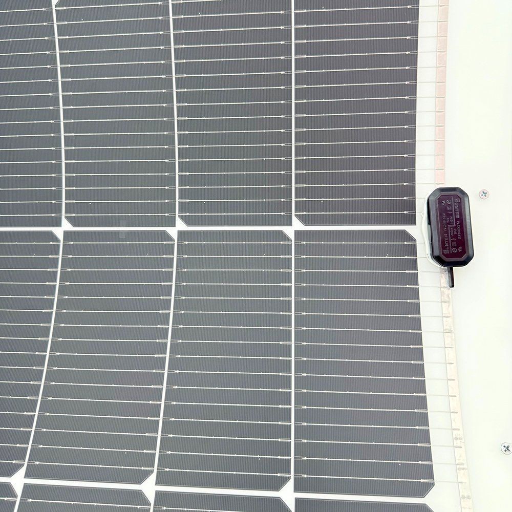 Flexible 580W Soft Solar Power System Hybrid Inverter for Roof Material ...