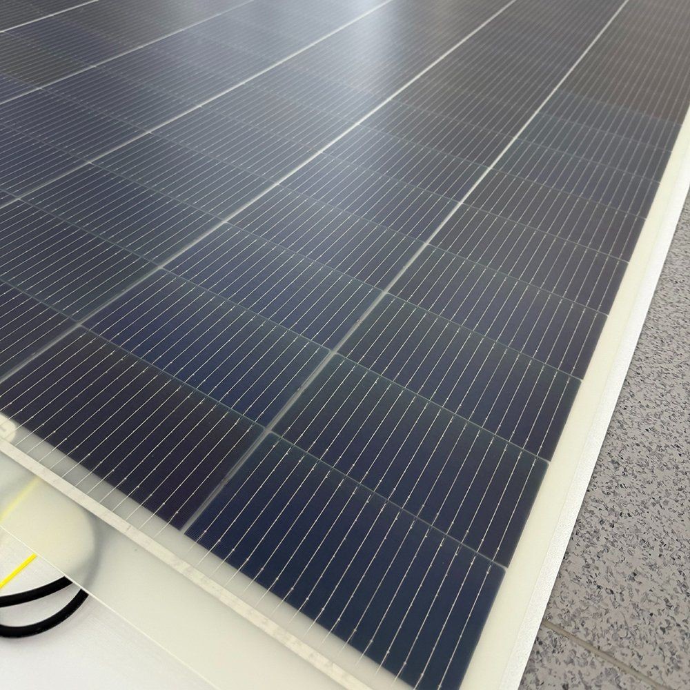 Flexible 520W Soft Solar Power System Hybrid Inverter BIPV Module ...