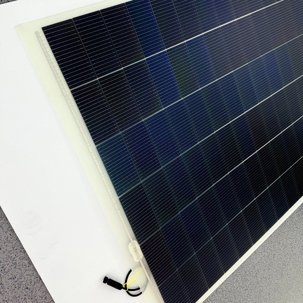 Flexible 520W Thin Film Soft Solar Cell Panel Hybrid Inverter for BIPV ...