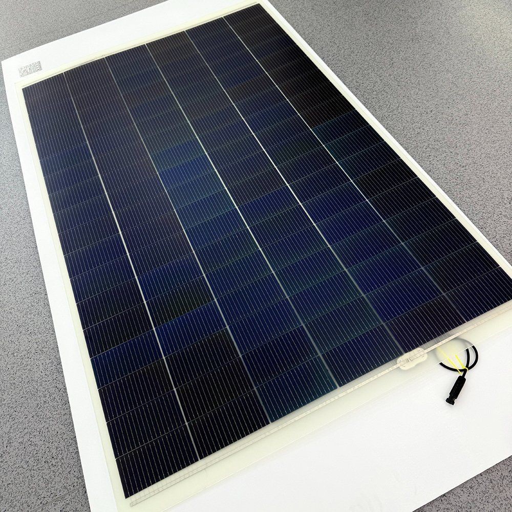 Flexible Monocrystalline Solar Module PV 520W Hybrid Inverter Solar Panel