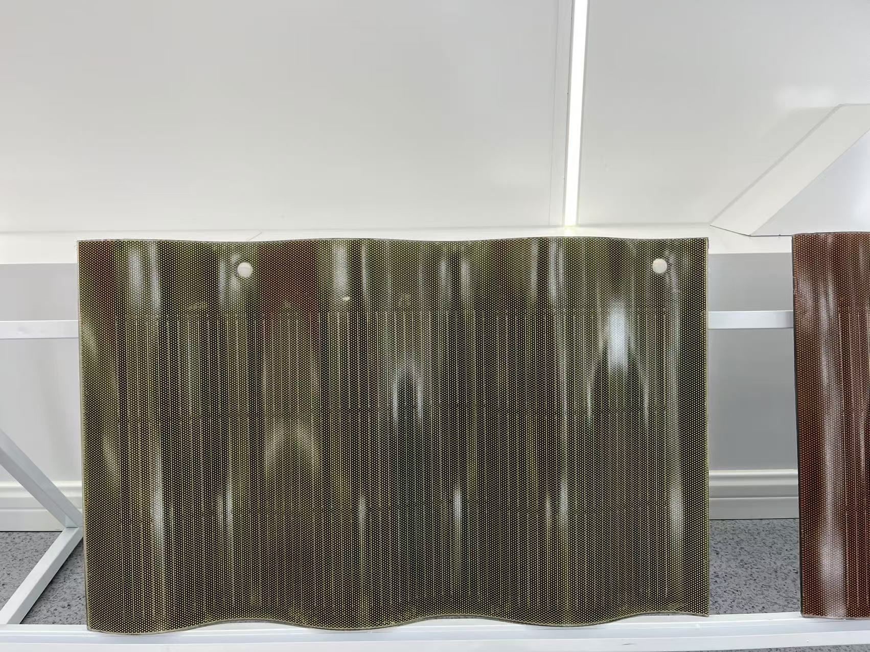 Max. Powewr Temperature Coefficient -0.26% 35W Curved Surface Solar ...