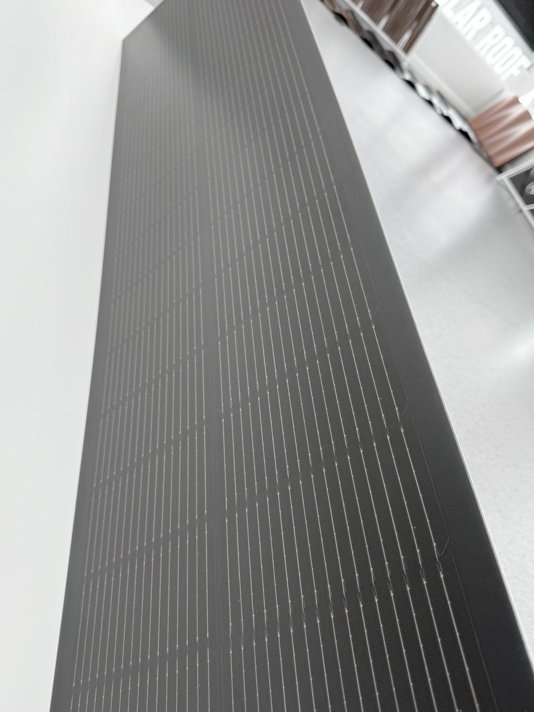 Max. Power Temperature Coefficient -0.26% 120W Flexible Arched Roof ...