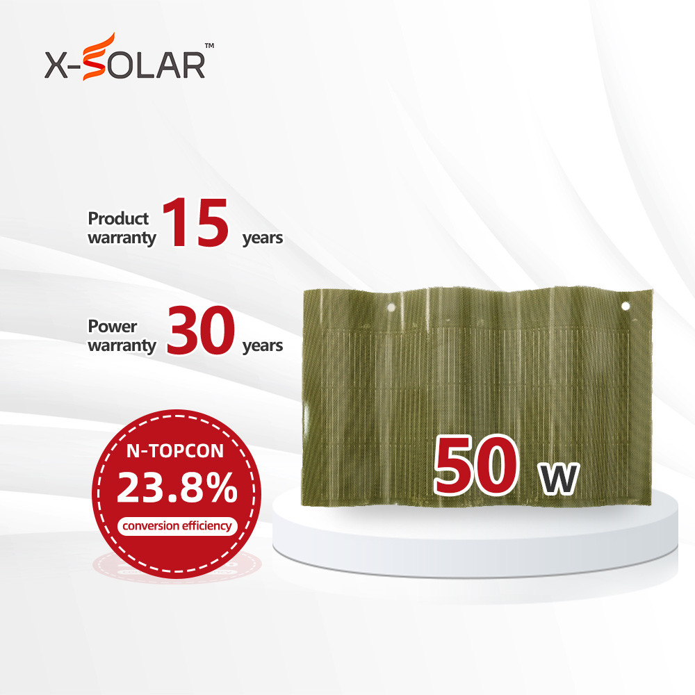 Curved Solar BIPV Tiles for Innovative Sustainable Energy Solutions ...