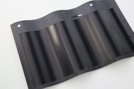 Photovoltaic Generating Curved Solar Roof Tiles Thin Film Glass BIPV ...