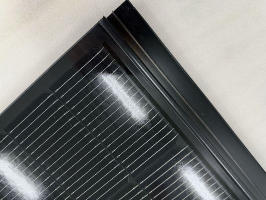 120 Watt Roof Top Solar Panel Frameless Double Glass Crystal Bifacial ...