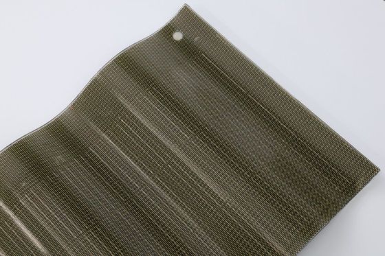 Max. Power Temperature Coefficient -0.26% Rosenpv Curved Solar Tiles PV ...