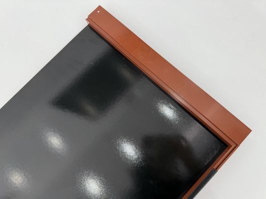 Flat Shape Build BIPV Roof Tiles 120W Photovoltaic Roof Integrated ...