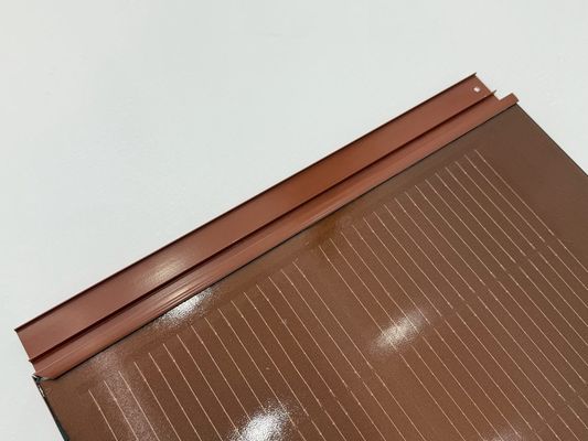 Flat Shape Build BIPV Roof Tiles 120W Photovoltaic Roof Integrated ...