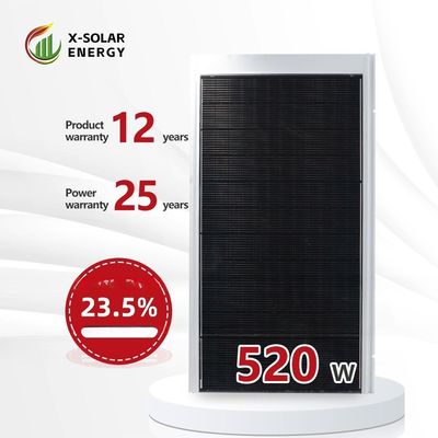 520W BIPV Solar Modules / PV Roof Shingles Power For Greenhouse Curtain Wall