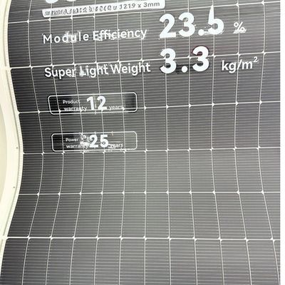 Flexible 580W Fold Black Soft 18 Cell Solar Hybrid Inverter BIPV Module Photovoltaic Panel with ...