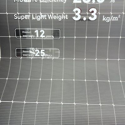 Flexible 580W Sun-shading Device 2260*1219*3mm Solar Roof Tiles Hybrid ...